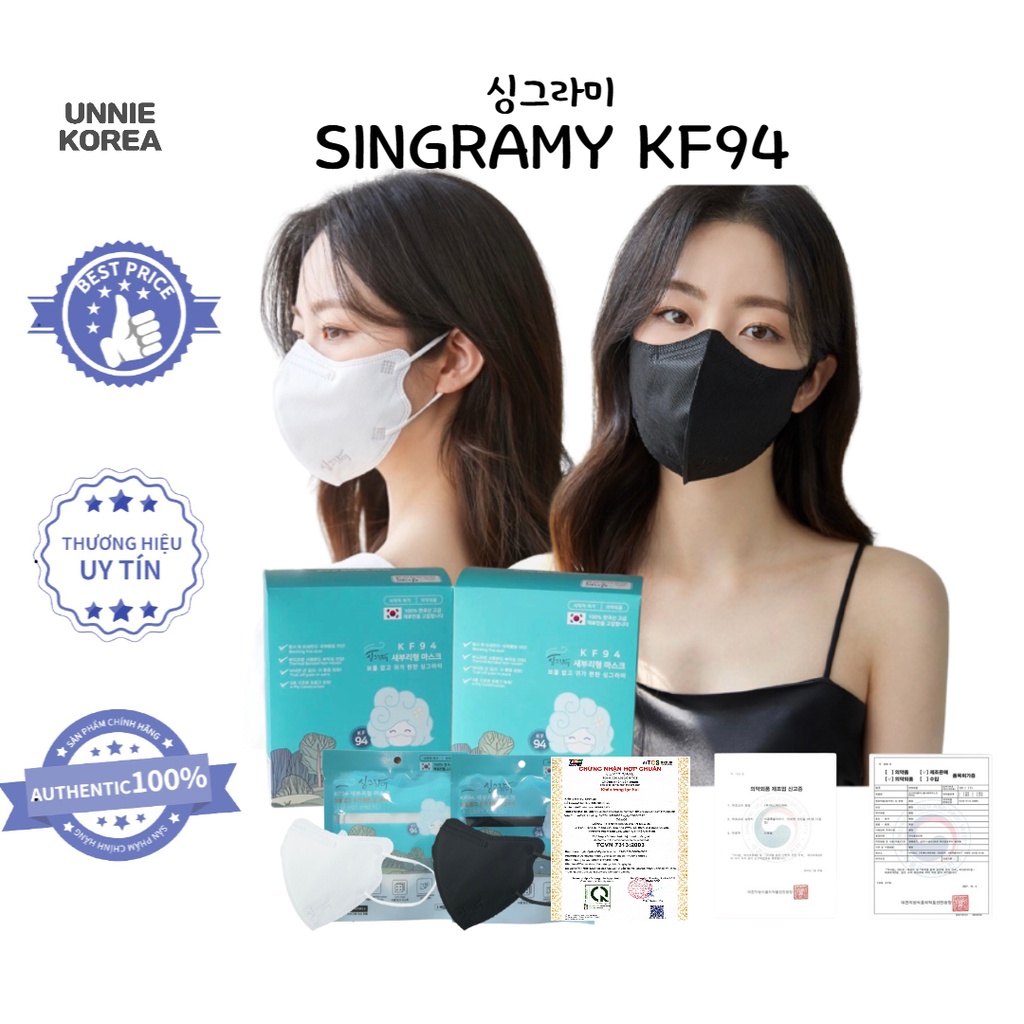 [3M Style - KF94] Khẩu trang 3M kháng khuẩn và chống bụi mịn KF94 Hàn ...