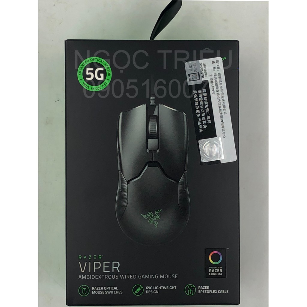 GIẢM GIÁ 40% CHUỘT GAMING RAZER VIPER 5G 16000DPI | Shopee Việt Nam