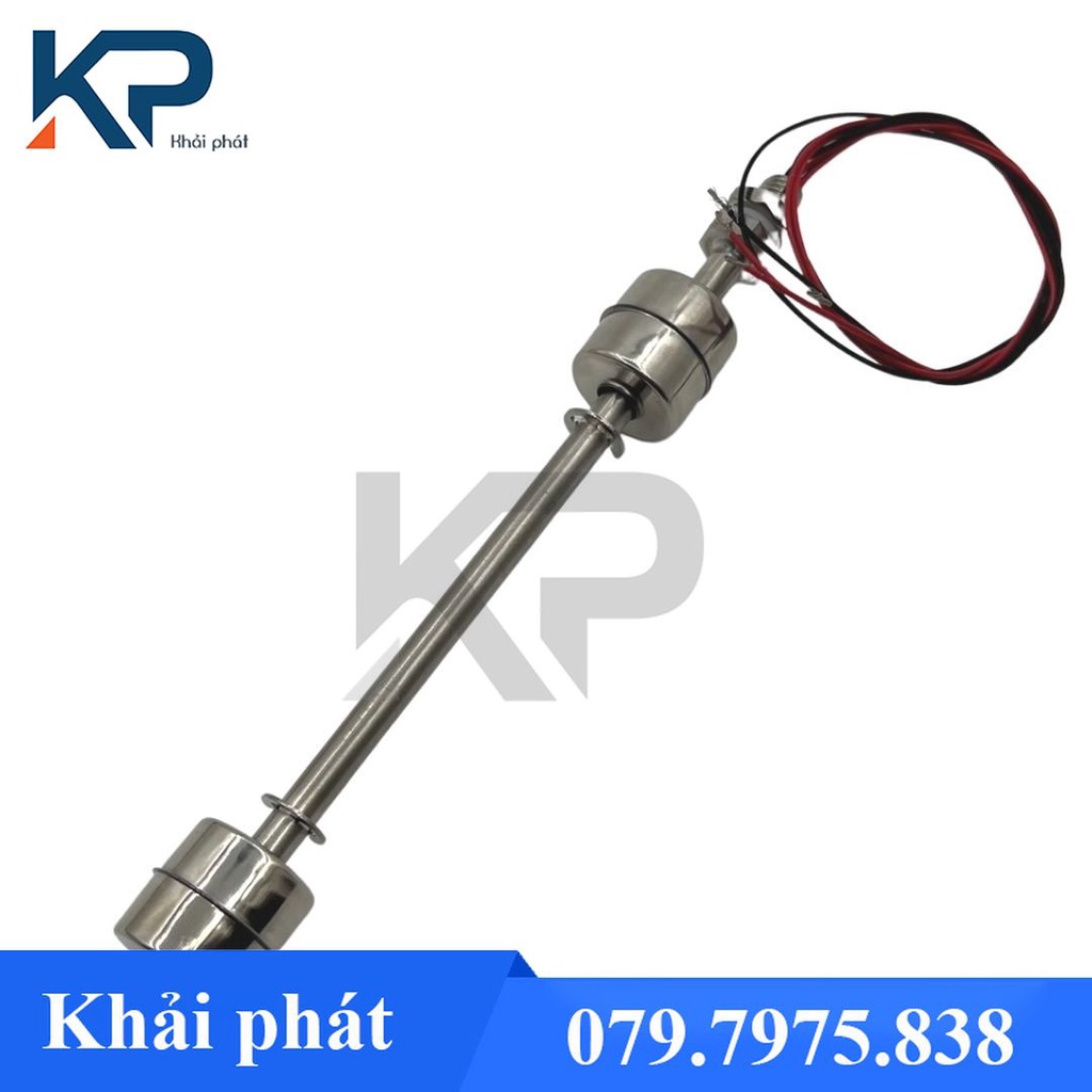 Phao điện inox phao đôi , phao thẳng-2 phao điện inox-Phao inox báo mức ...