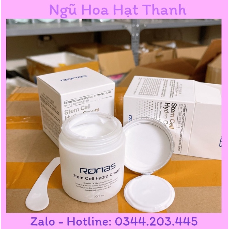 Kem dưỡng trắng da, cấp ẩm Ronas Stem Cell Hydro Cream chính hãng tại ...