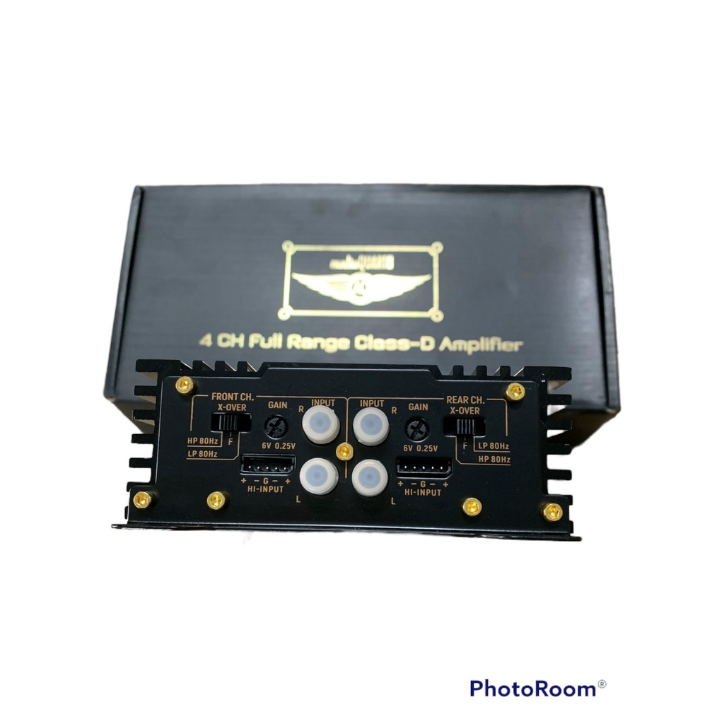 Amply 4 kênh AQ-PA400.4D- 4CH Full Range Class-D Amplifier cho xe ô tô | Shopee Việt Nam