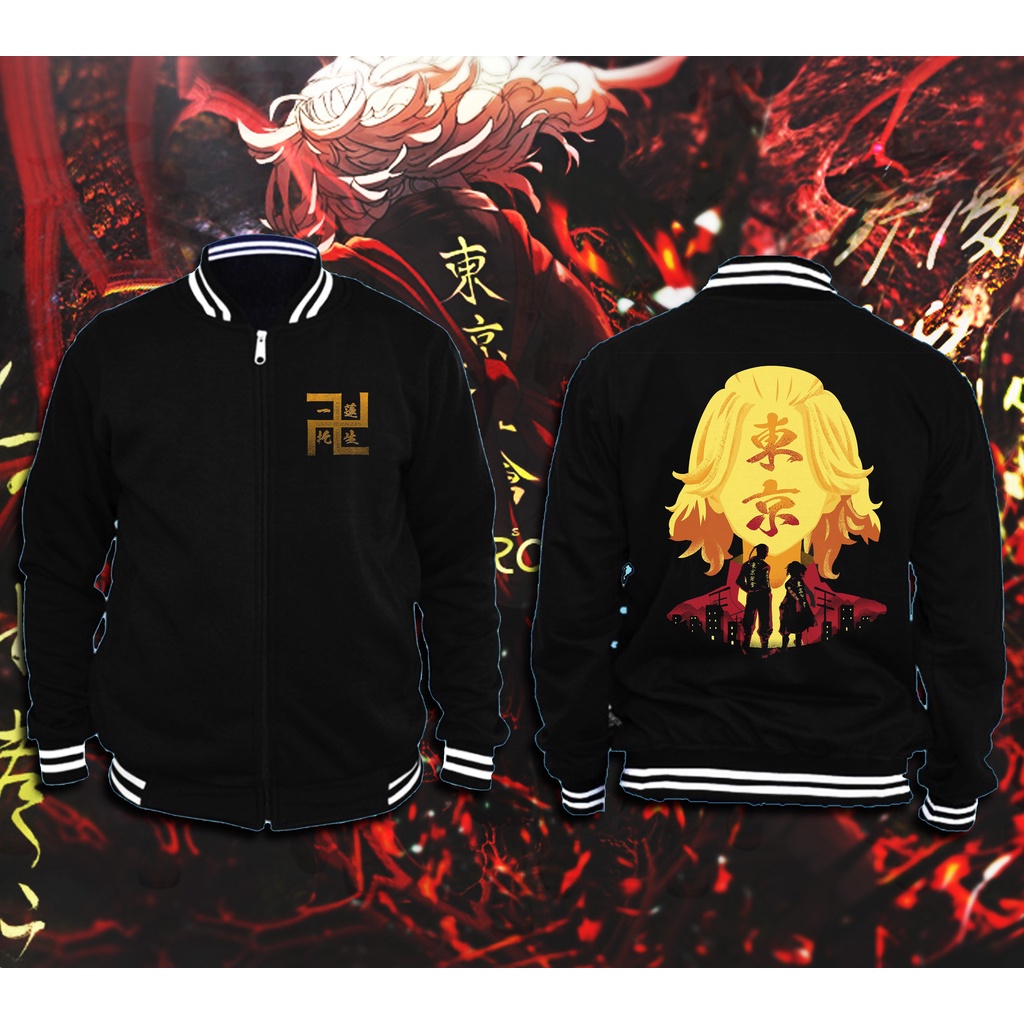Mẫu áo khoác in hinh Anime / Tokyo Revengers siêu ngầu Tặng kèm 1 áo ...