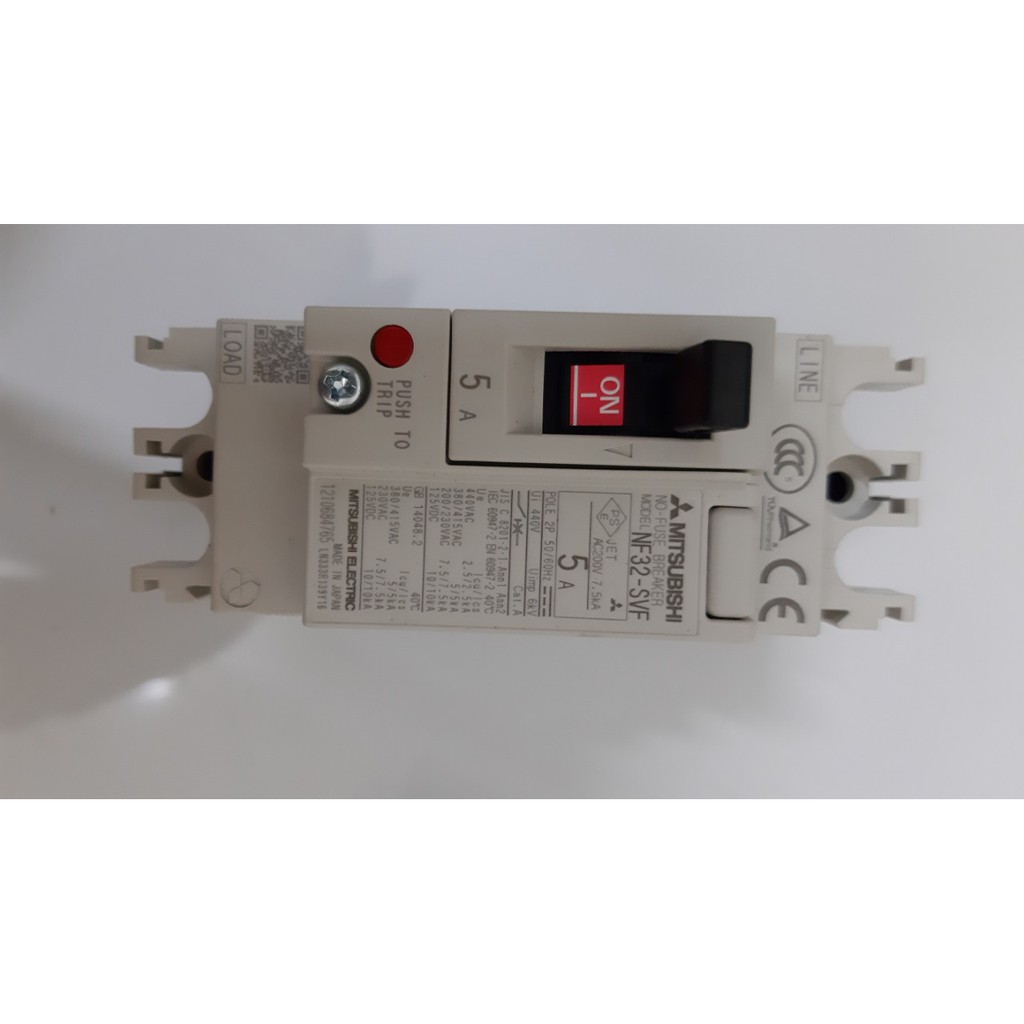 MCCB Mitsubishi NF32-SVF 2P 5A | Shopee Việt Nam