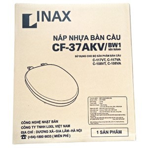 Mua Nắp Bồn Cầu Inax CF37 ♥️Chính Hãng♥️ Thay thế cho bồn cầu C117 ...