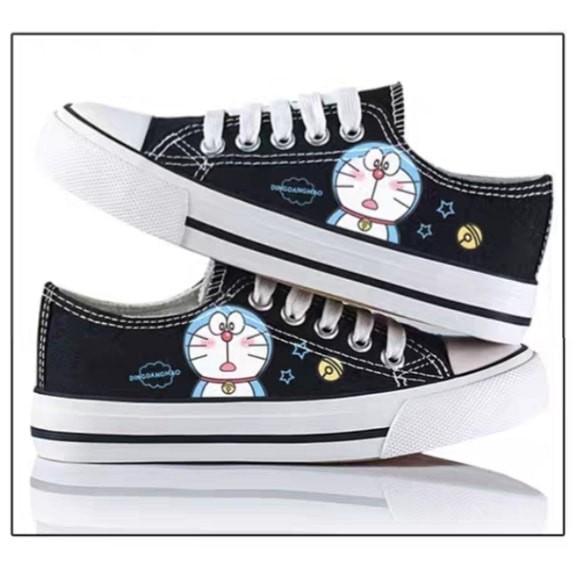 Mua Giày Cổ Thấp Hoạt Hình Chibi Dễ Thương ( Giày Doraemon, Shin ...