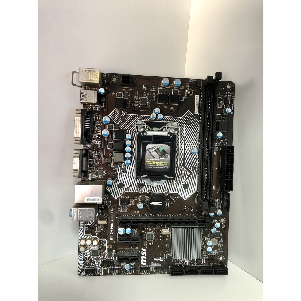 MSI H110M PRO-D Motherboard Specifications On MotherboardDB, 44% OFF