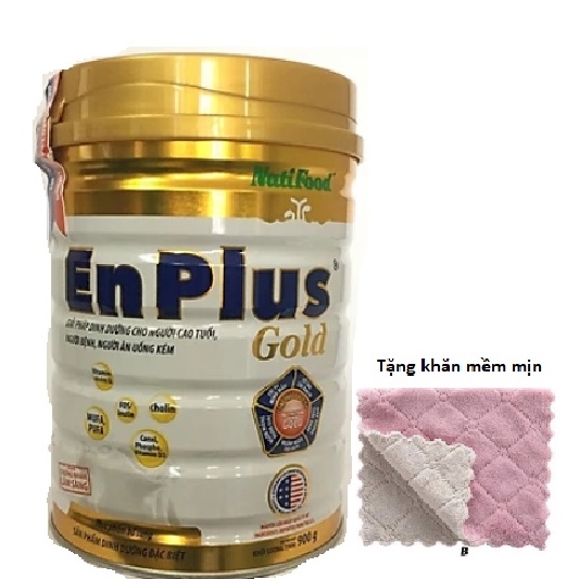 Sữa Bột Nutifood Enplus Gold Hộp 900g-Tặng khăn mềm mịn | Shopee Việt Nam