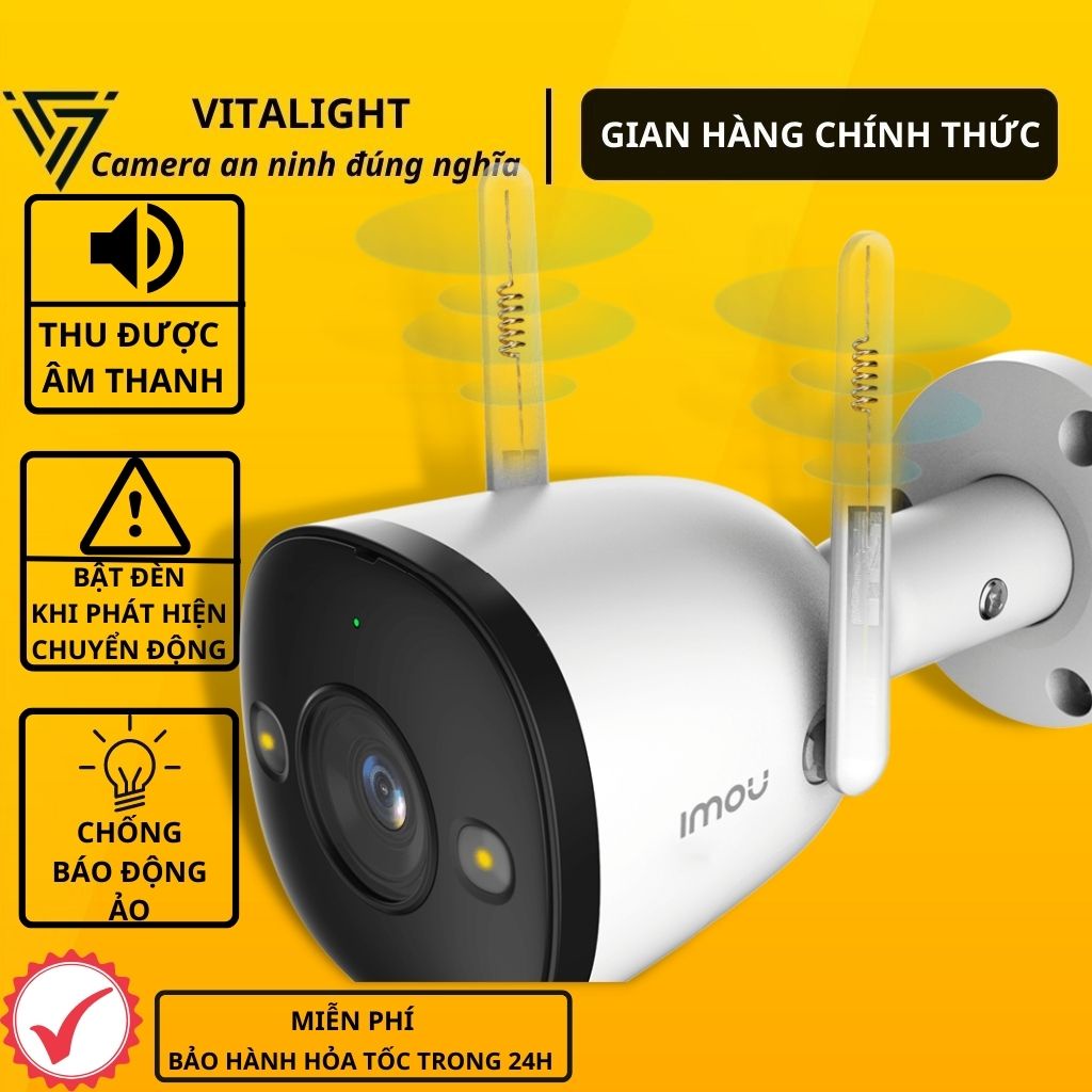 Mua Camera wifi ngoài trời độ phân giải full HD Imou F22FP (Có màu ban ...