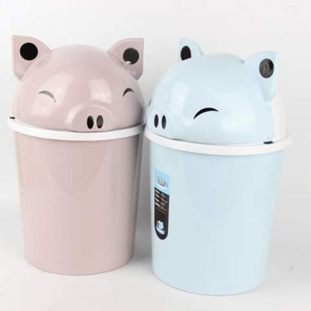 THÙNG CHỨA RÁC HÌNH HEO KUTE | Shopee Việt Nam