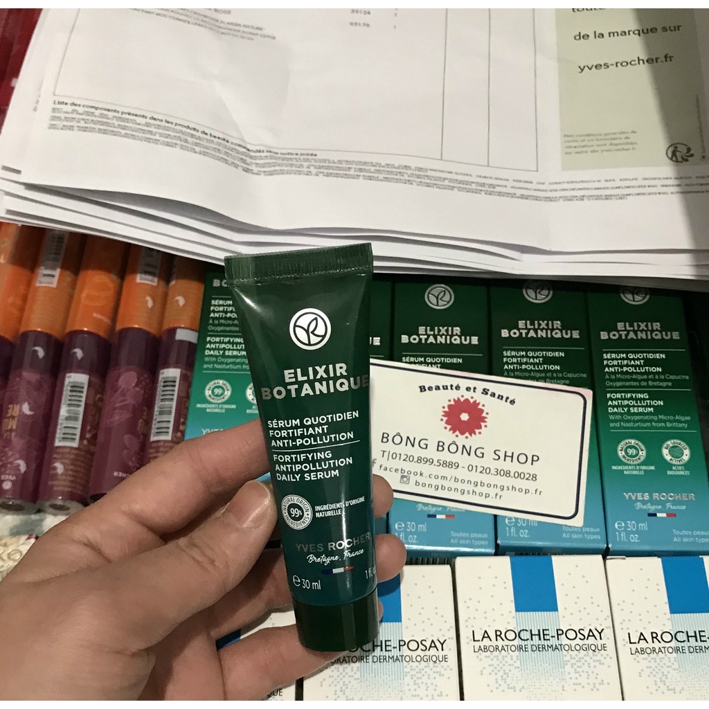Mua (Chuẩn Pháp-30ml) Tinh chất thanh lọc dưỡng da chống ô nhiễm Yves ...