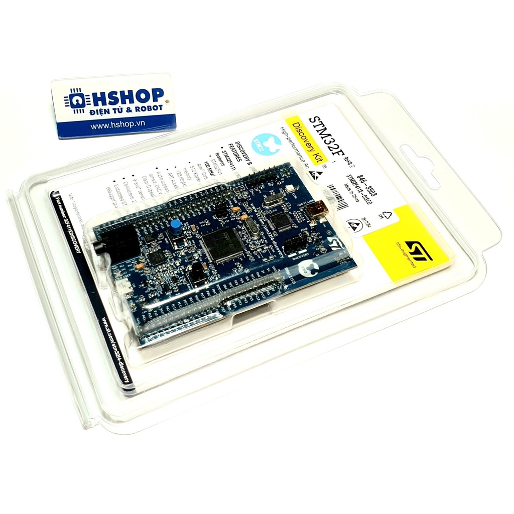 STM32F4 Discovery kit for STM32F411 MCUs (ARM Cortex M4 + DSP Core ...