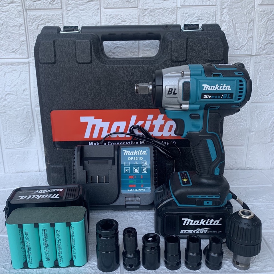 Mua Máy Khoan Pin Siết Bulong MAKITA 20V Không Chổi Than, Pin 10cell Hàng Đẹp, Chuyển Bulong, Ốc ...
