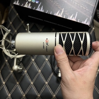 Bộ Combo Micro Livestream Sound Card K300 & Mic AQTA AT808 có Chân Kẹp ...