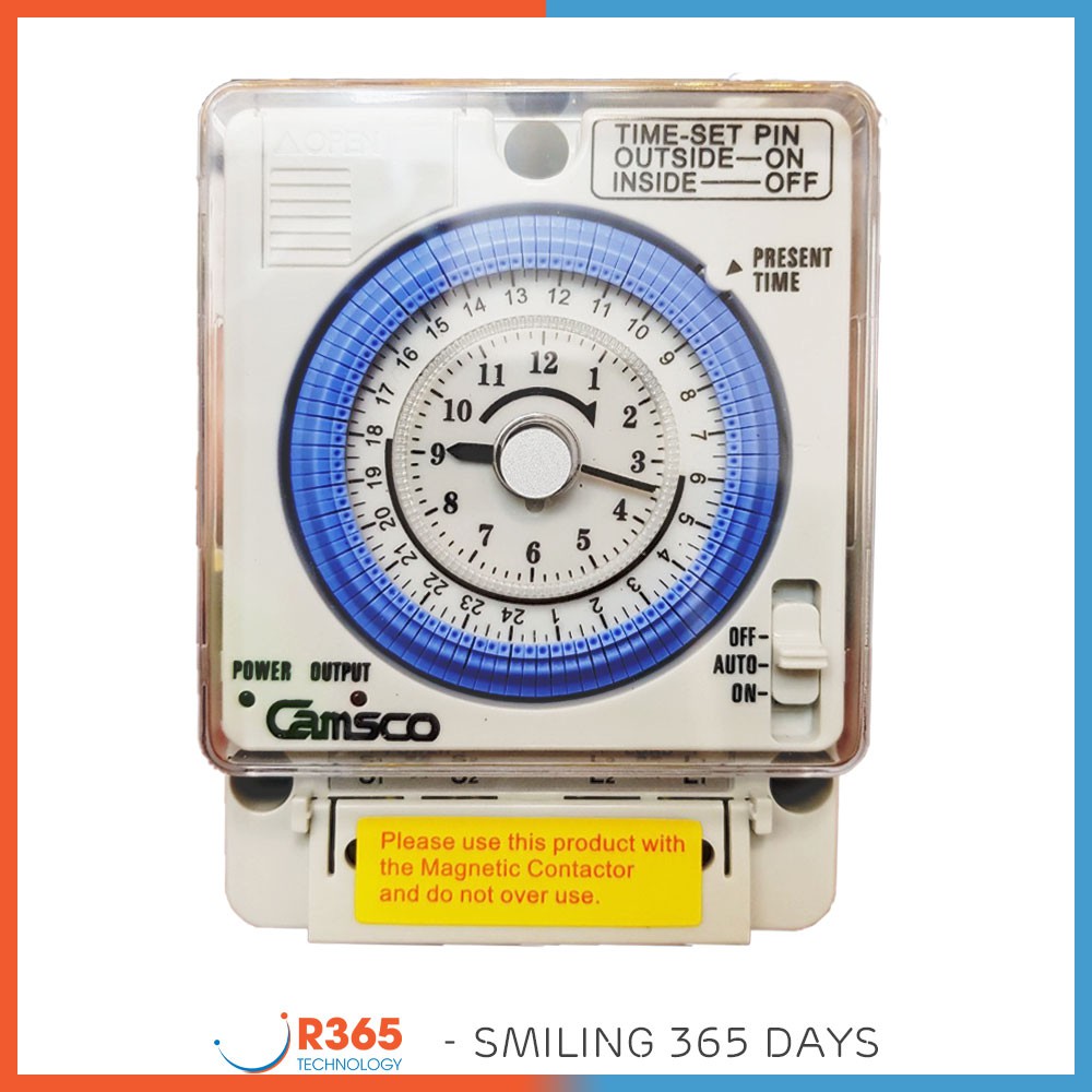 Công Tắc Hẹn Giờ Cơ 24h Timer CAMSCO TB35-N - Hàng Chính Hãng | Shopee ...