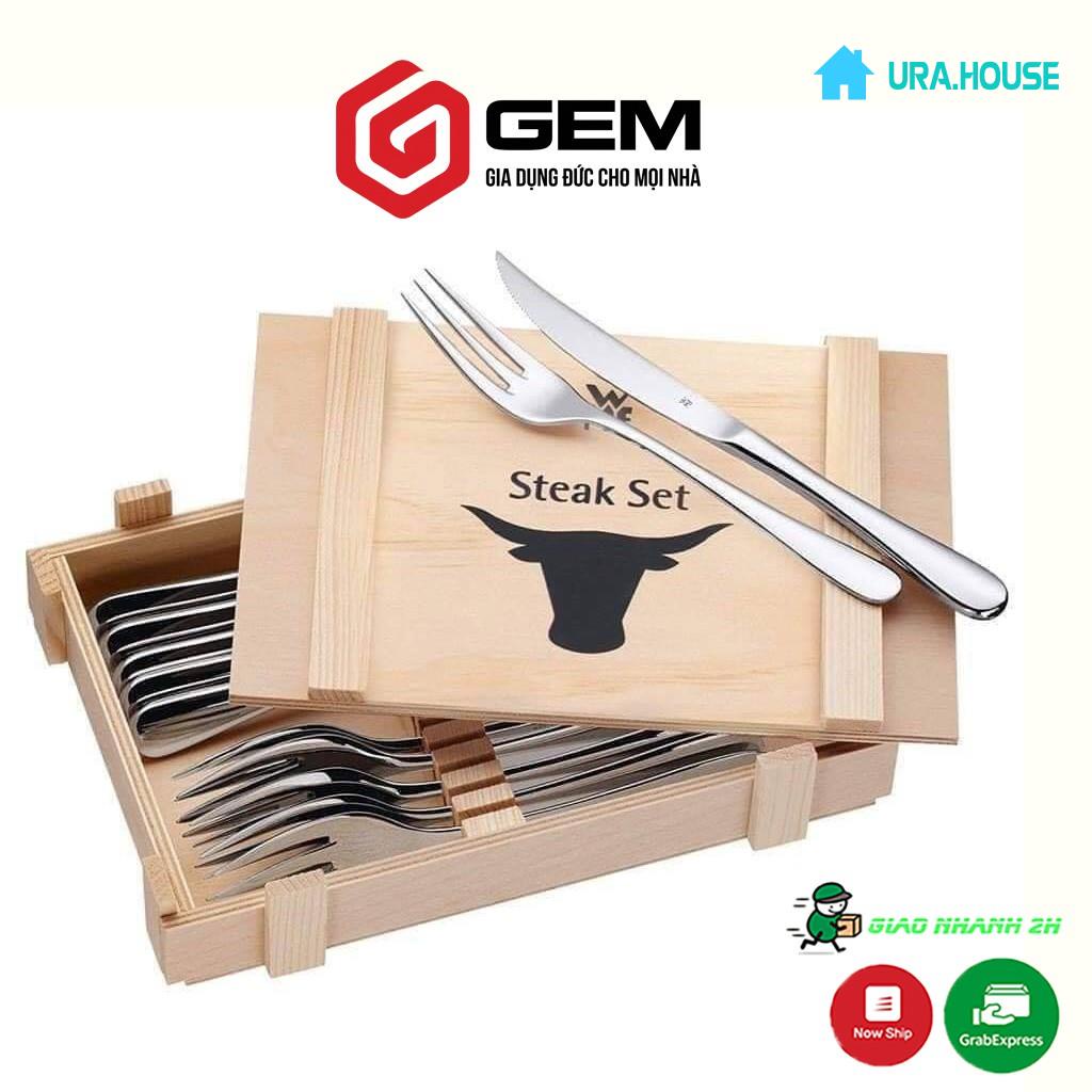 Set dao dĩa WMF STEAK 12 món kèm hộp gỗ cao cấp [NHẬP ĐỨC] | Shopee ...