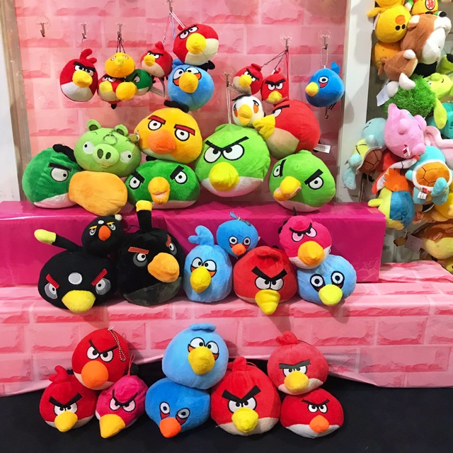 Gấu bông angry birds set 34 con – Đồ chơi trẻ em