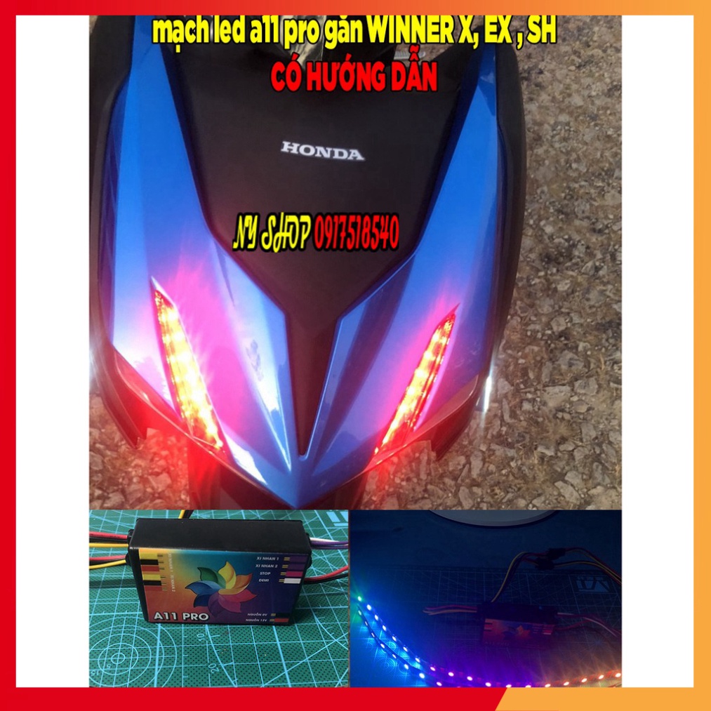 Mua 🥇 Mạch đèn led Audi a11 PRO GẮN WINNER X, EXCITER , SH , ĐIỂU KHIỂN ...