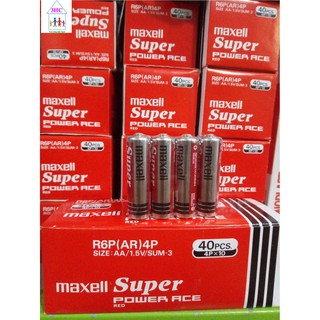 Pin Maxell Tiểu AA - Hộp 40 Viên | Shopee Việt Nam