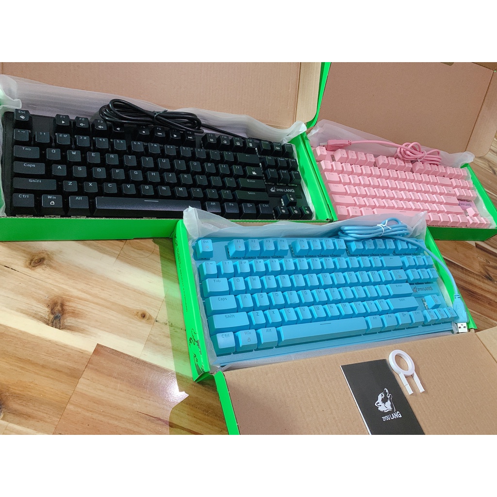 Mua Phím cơ Ziyou Lang k2 87 phím, có led đổi màu 7 chế độ cực chất giá ...