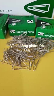10 HỘP GHIM CÀI C62, ghim kẹp giấy, ghim tài liệu, ghim tam giác ...