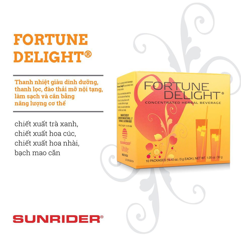 Mua TRÀ THẢO MỘC THẦN THÁNH FORTUNE DELIGHT - HÀNG NHẬP KHẨU TỪ MỸ CỦA ...