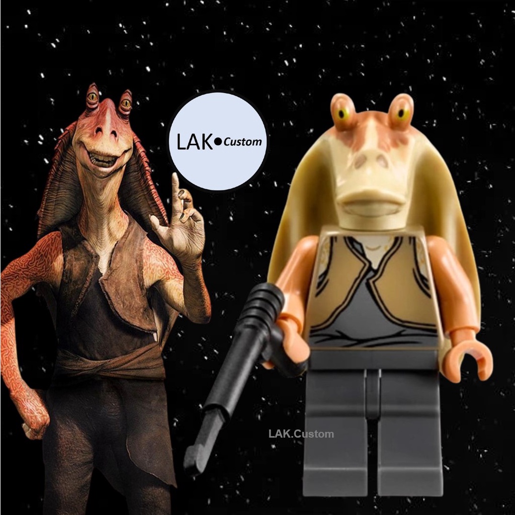 MÔ HÌNH [LEGO] JAR JAR BINKS ( LEGO STAR WARS ) | Shopee Việt Nam