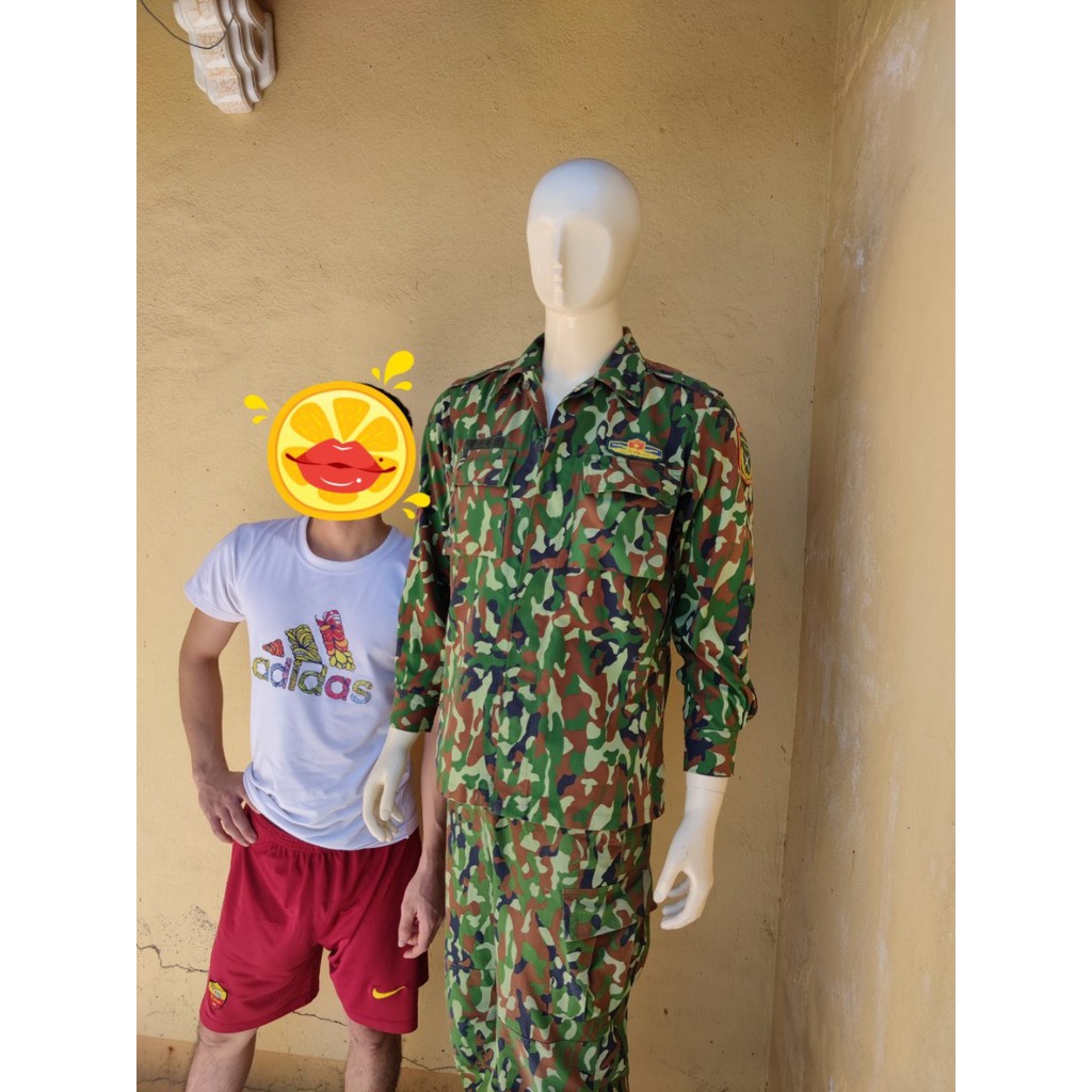 Mua Bộ đồ rằn ri nguỵ trang bảo hộ lao động đi rừng giá rẻ nhất | TecKi.Vn