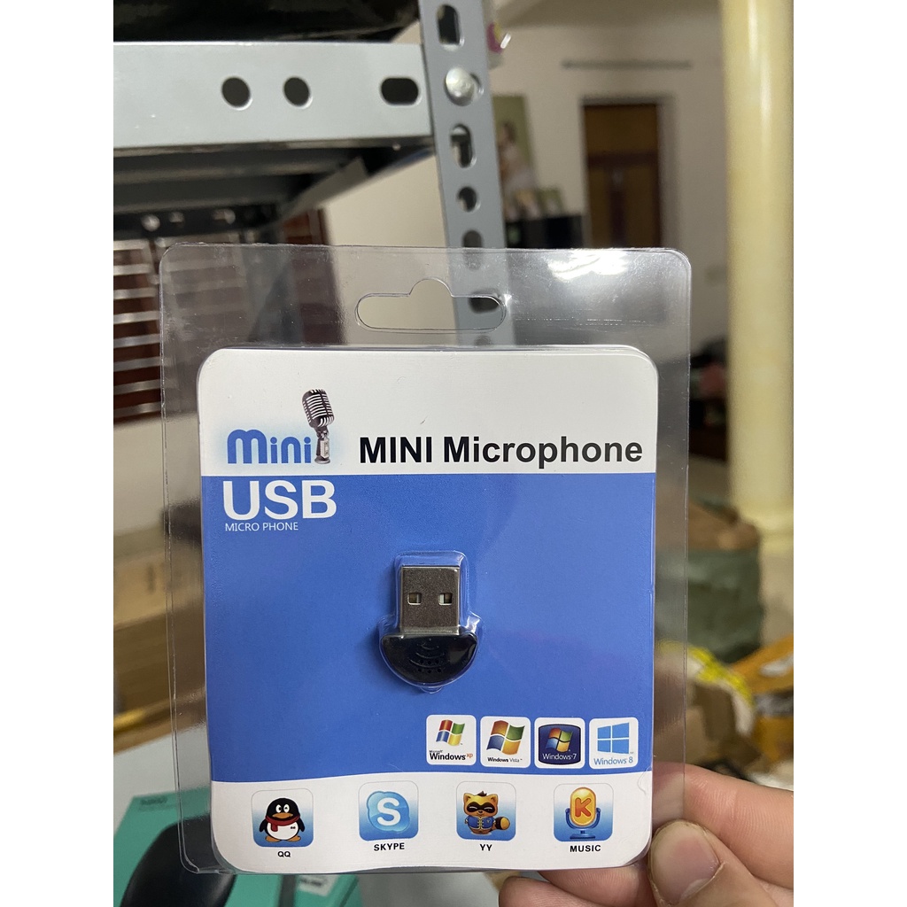 Mua ️KunShopVn ️ Mic Mini Cổng Usb Micro USB ghi giọng nói cho máy tính ...