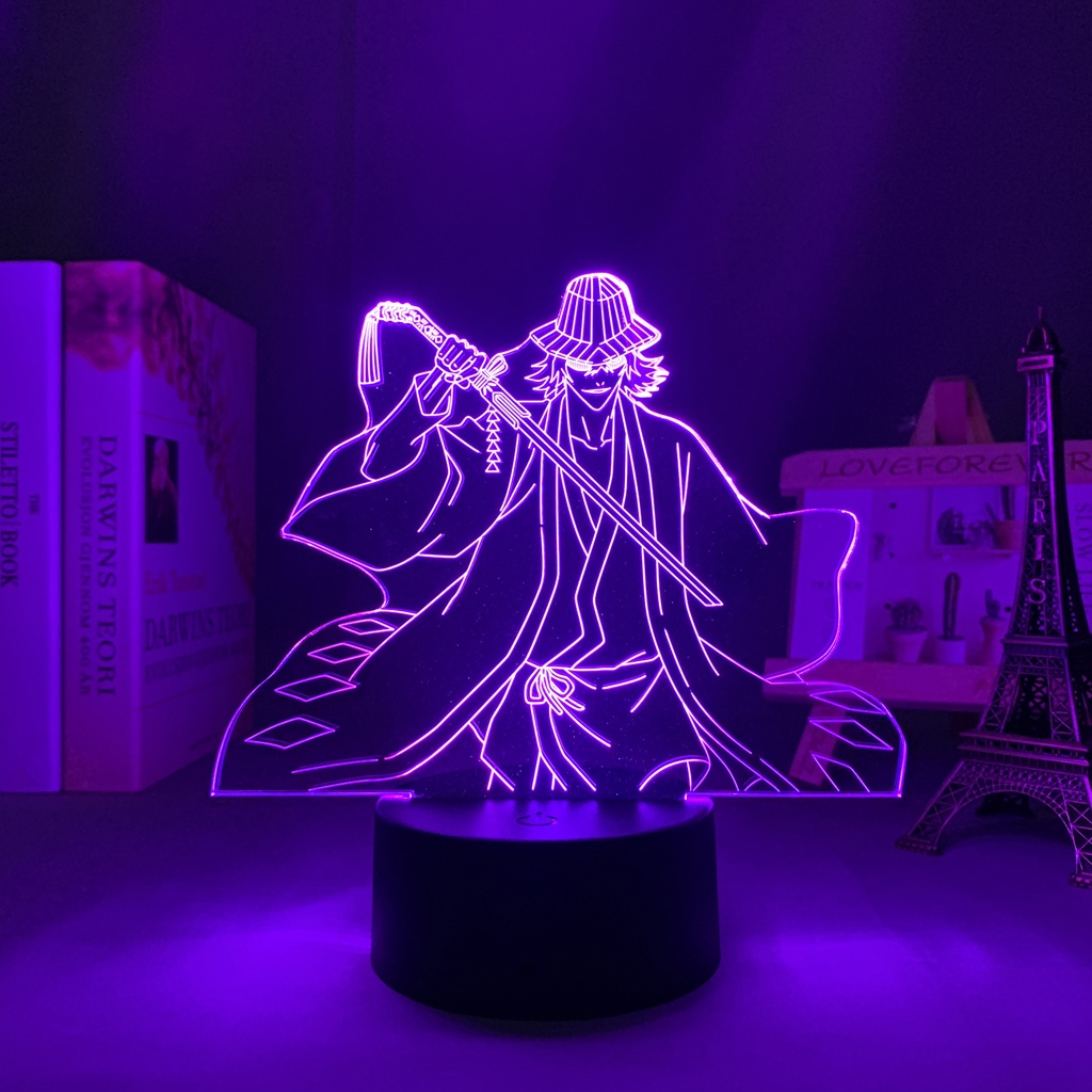 Mua Mô Hình Nhân Vật Anime Bleach Kisuke Urahara Có Đèn Led 3d Sử Dụng ...