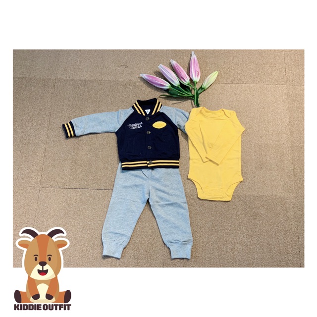 Mua Set quần áo Carter xanh vàng cho bé nam. Đồ siêu xinh cho các bé ...