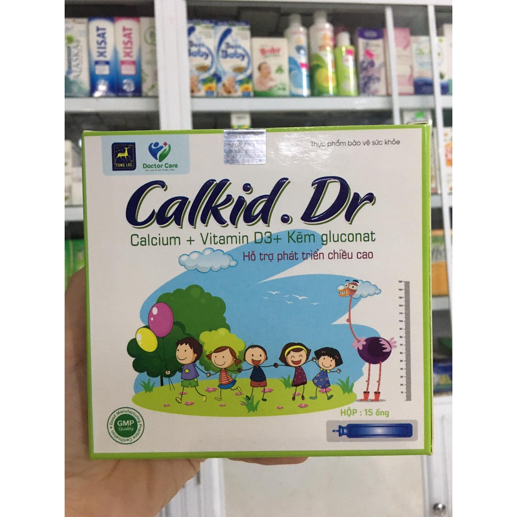[CANXI] Calkid - Bổ sung Calcium,Vitamin D3, Kẽm gluconate, hỗ trợ phát triển chiều cao cho trẻ ...