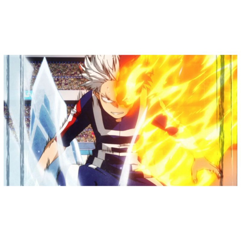 Ảnh in nhân vật shoto trong anime My Hero Academia | Shopee Việt Nam