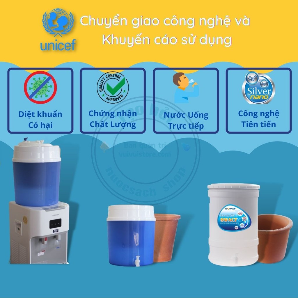 Lọc nước uống Nano bạc Swacf, Cửa hàng trực tuyến | Shopee Việt Nam