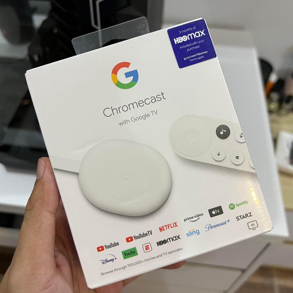 Mua Chromecast with Google TV 4K HDR Chính Hãng (Date 2022) giá rẻ nhất ...