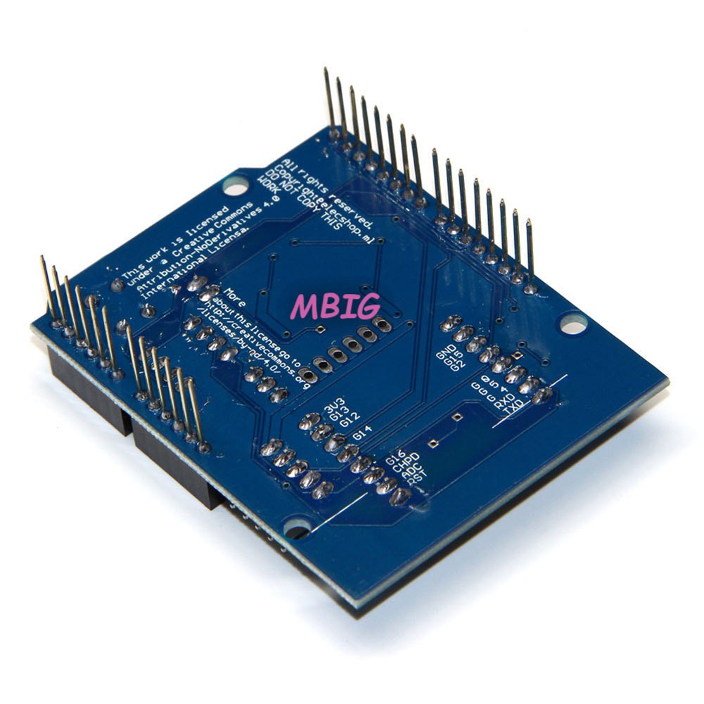 Mg Esp8266 Esp 12e Uart Wifi Wireless Shield Ttl Converter For Arduino