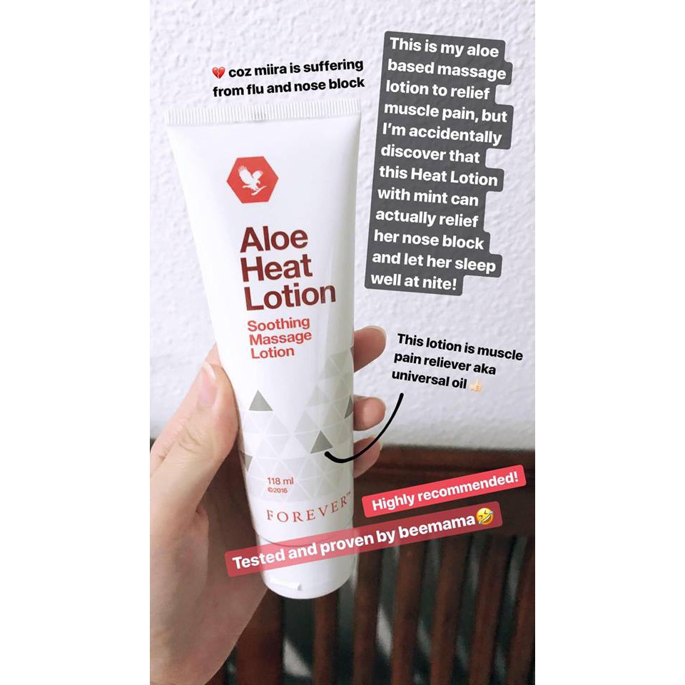 Dầu Nóng Aloe Heat Lotion 064 FLP | Shopee Việt Nam