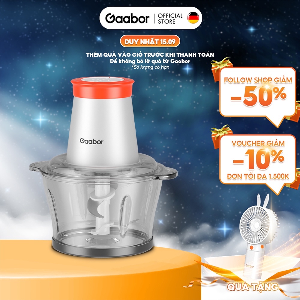 Mua Máy xay thịt thực phẩm đa năng GAABOR GJ-M30A 2L (Nhựa - Tô Nhựa ...