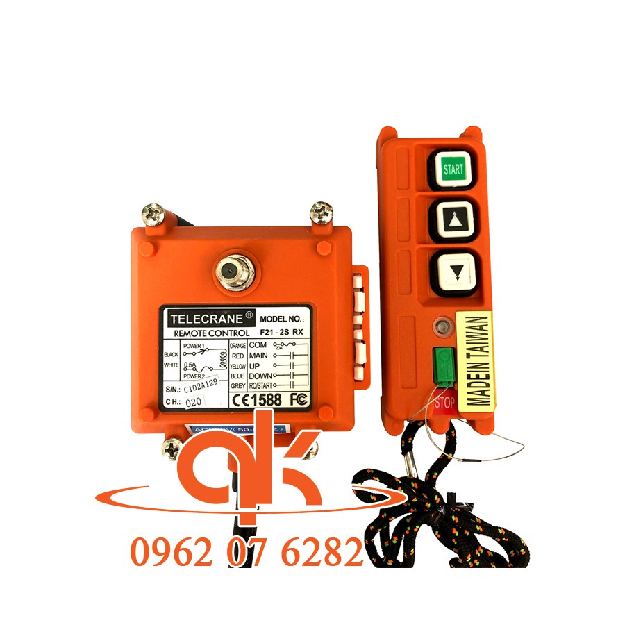 Mua Bộ Điều khiển cẩu truc từ xa telecrane F21-2S giá rẻ nhất | TecKi.Vn