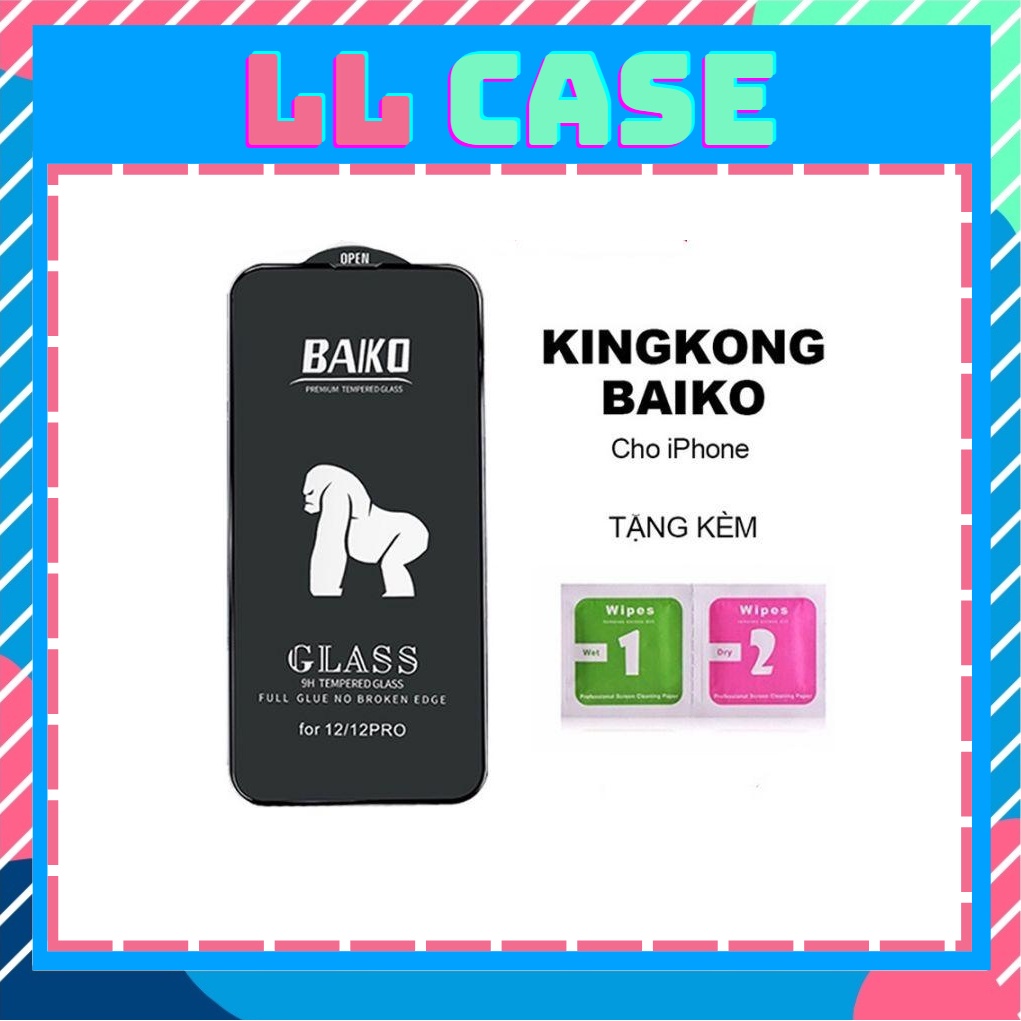 Kính cường lực Baiko 66splus77plus88plusXXsmax1111promax1213propromax ...