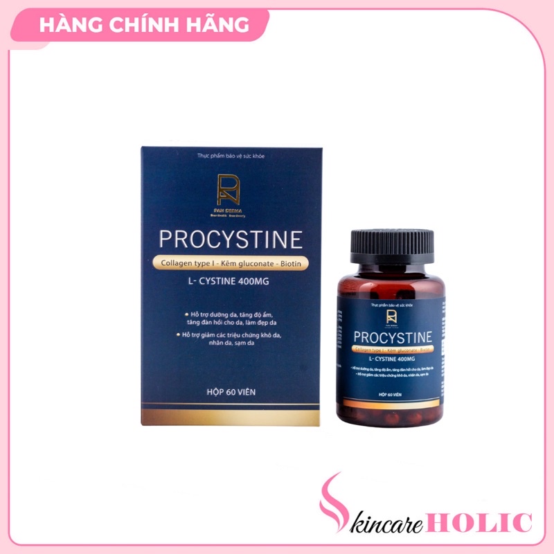 Viên Uống Ngừa Mụn_Đẹp Da Tóc Procystine 60 viên | Shopee Việt Nam