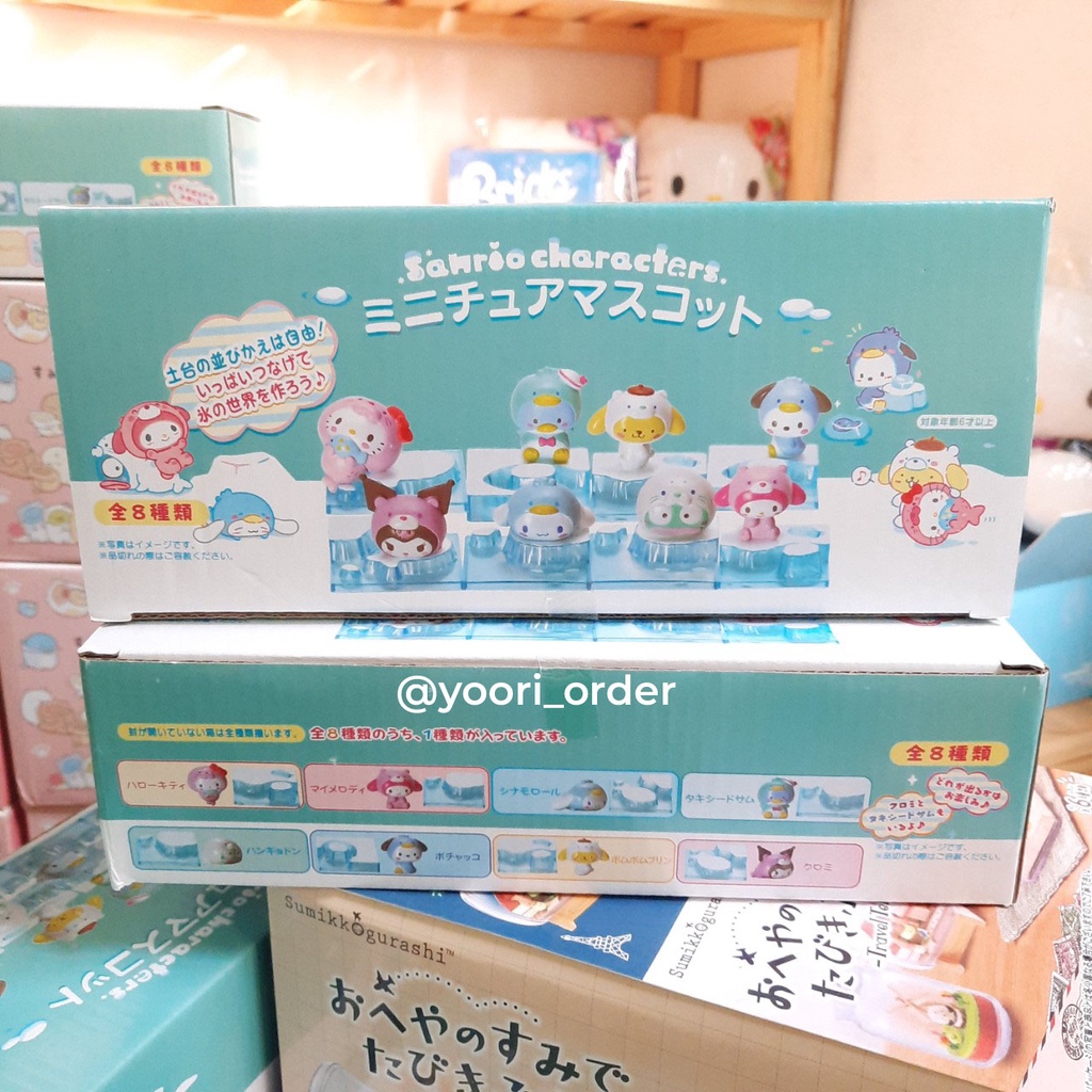 FULLSANRC01. Mô hình blindbox sanrio - Mẫu 1 - Băng (1 bộ gồm 8 hộp nhỏ ...