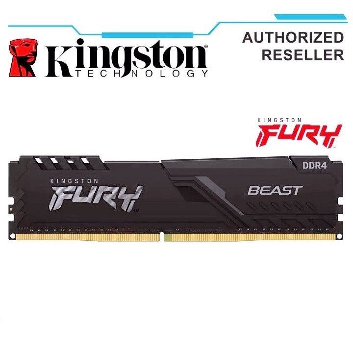 Mua Ram PC Kingston HyperX Fury Black 8GB bus 3200 DDR4 - Đẳng cấp đến từ thương hiệu BH 3 NĂM ...