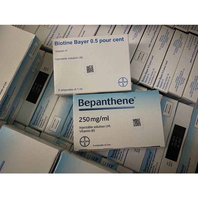 Mọc tóc biotin biotine bayer, đen tóc bepanthen bayer (có hoá đơn ...