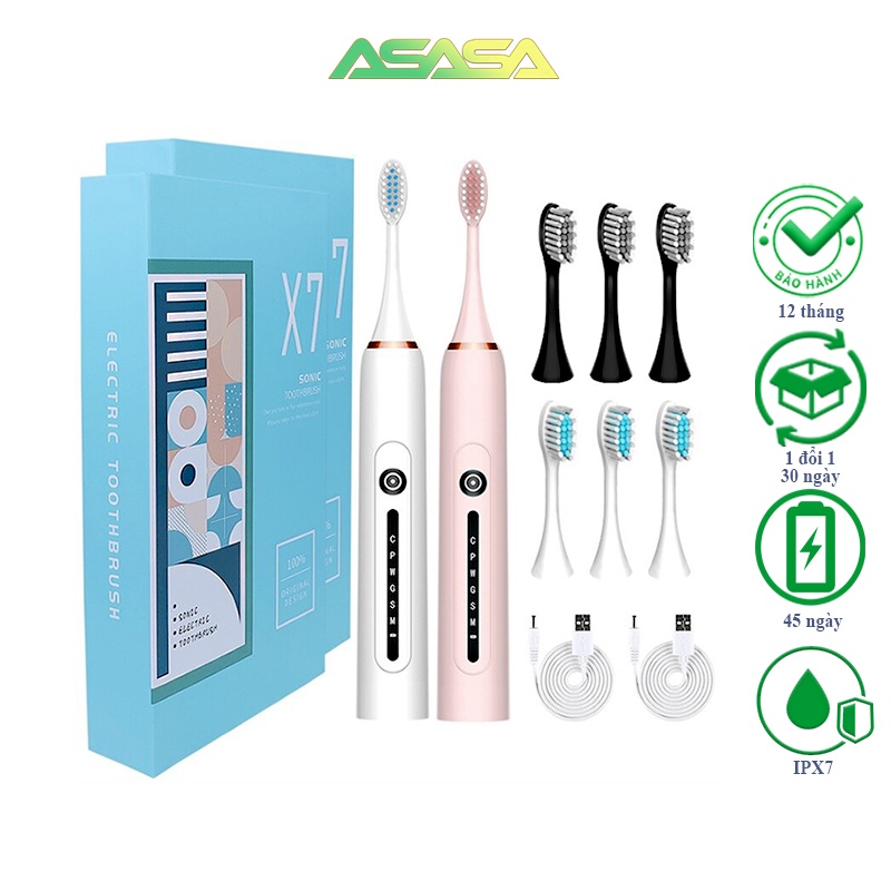 Mua Bàn chải đánh răng điện tử Sonic X7 phiên bản 2022 chăm sóc răng ...