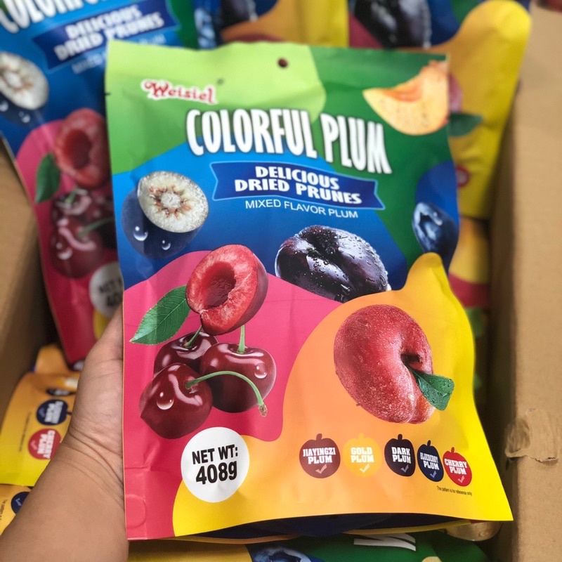 Ô mai Plums mix 6 vị gói 408g | Shopee Việt Nam