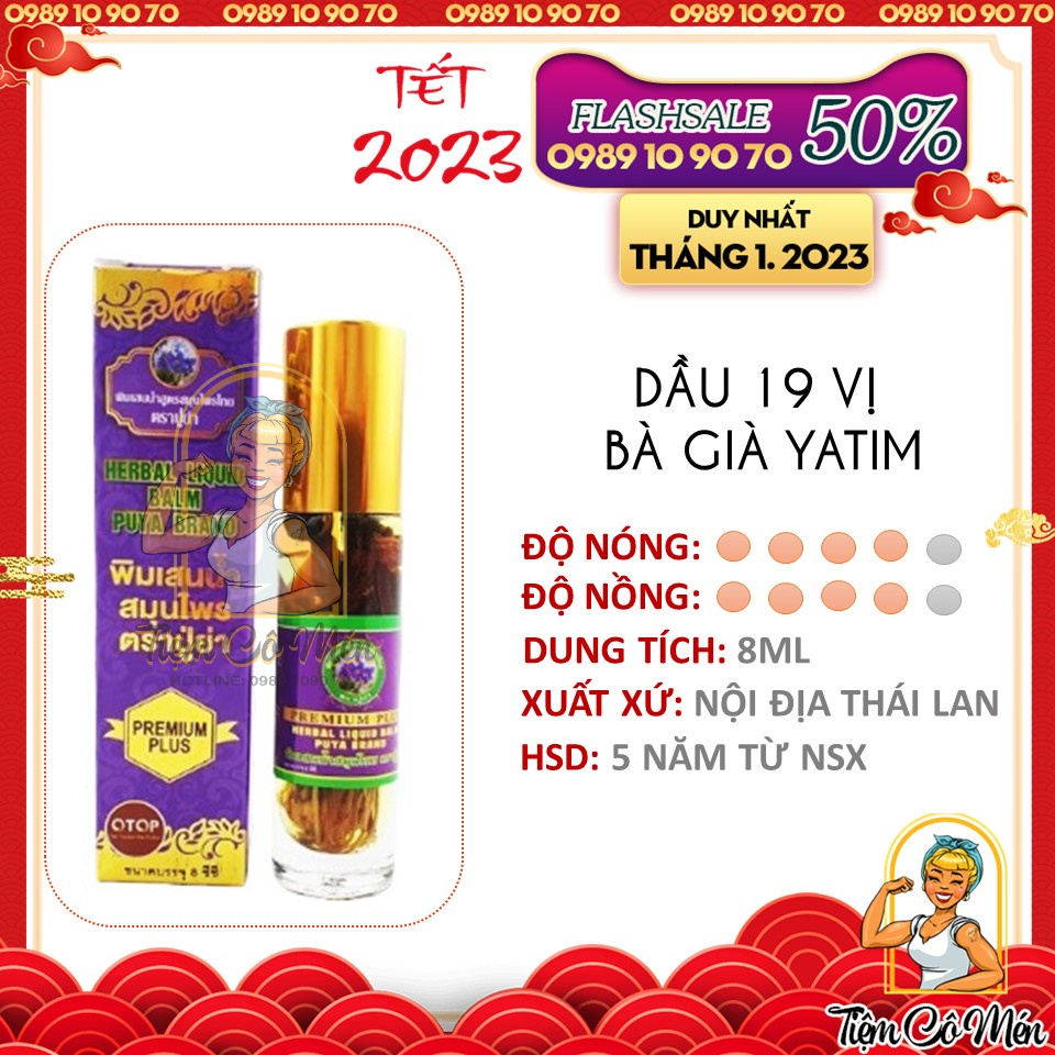 herbal liquid balm yatim brand giá tốt Tháng 1, 2023 | Mua ngay ...