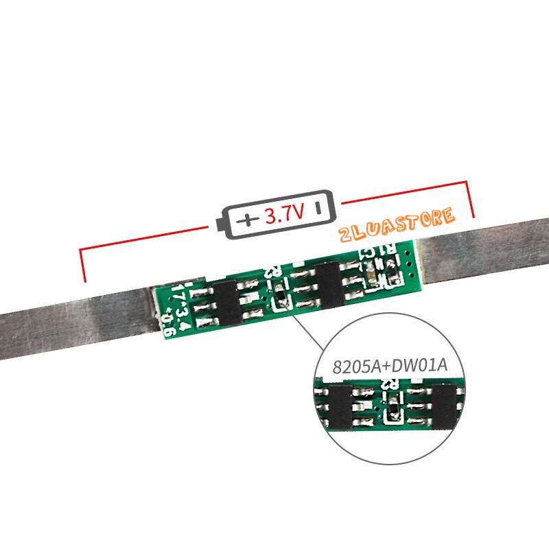Mua Mạch sạc và bảo vệ pin 1S-3.7V 2A-3A-6A-9A-12A hàn kẽm sẵn giá rẻ ...