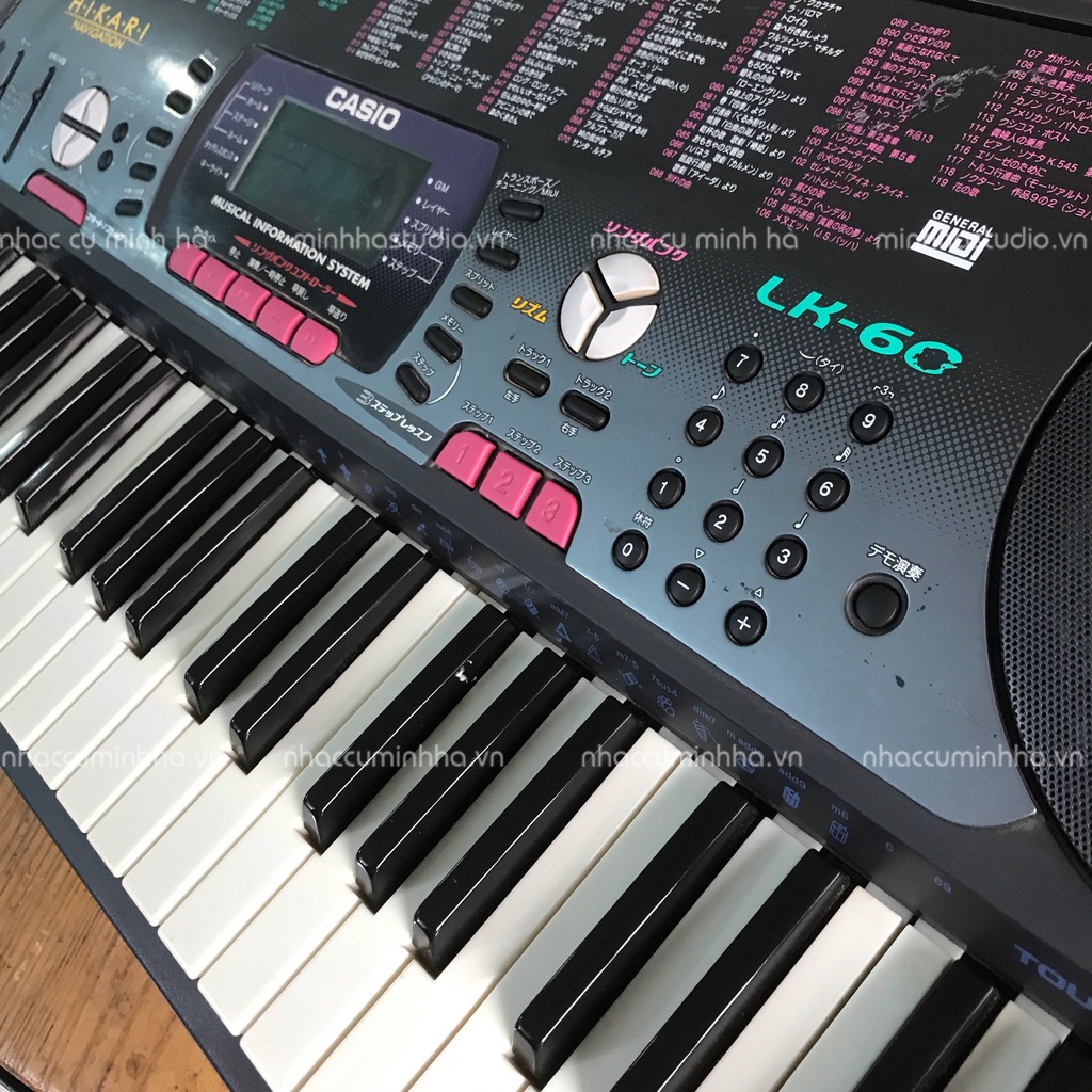 Mua Đàn Organ Casio LK-60 phím cảm ứng đèn led cao cấp, 137 tiếng, 120 ...