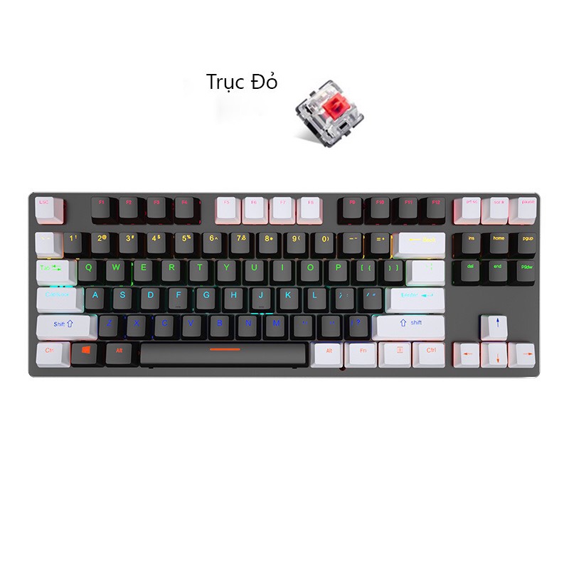 Mua Bàn phím cơ K550, led rgb bản nâng cấp màu hot 2022 , đa màu đa chế ...
