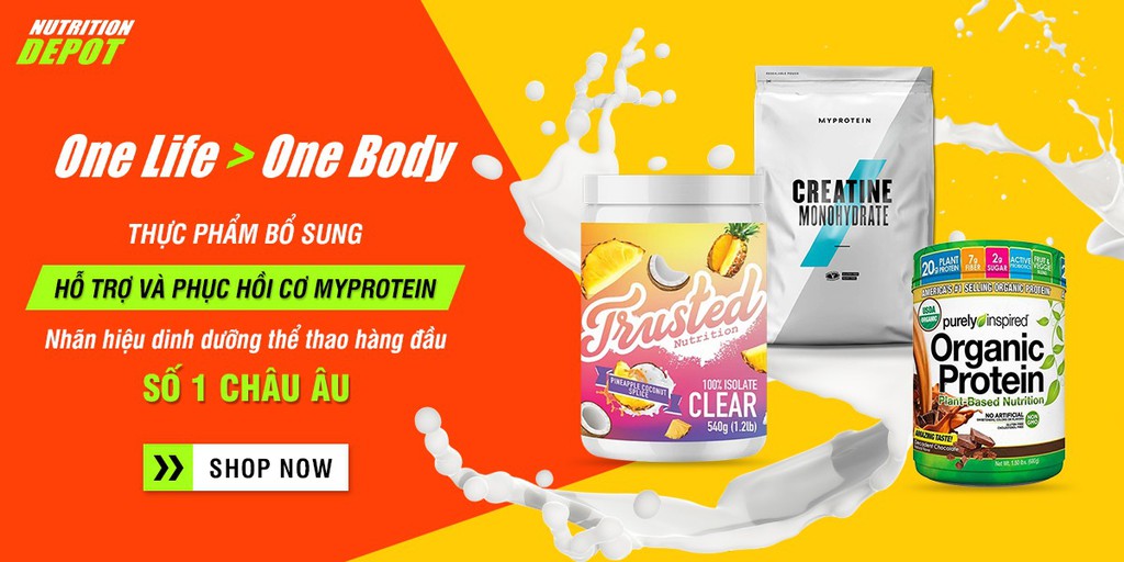 Nutrition Depot Vietnam, Cửa hàng trực tuyến | Shopee Việt Nam